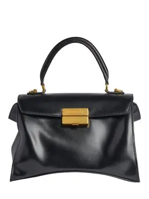 Balenciaga Hourglass Avenue Small Handbag - Black