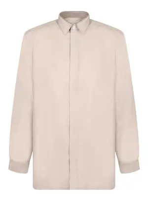 LARDINI Flynn Silk Shirt - Beige