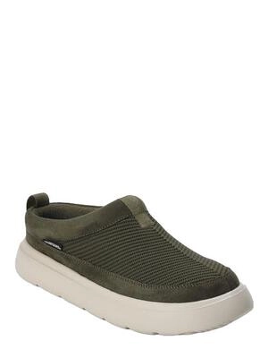 DEARFOAMS Marshmellow Knit Clog - Olive