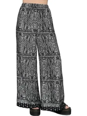 DISTURBIA Zelira Palazzo Pant - Black