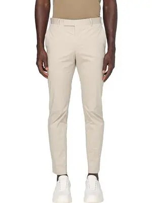 PT TORINO Gabardine Tailored Trousers - Beige