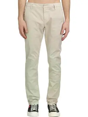 DONDUP Cotton Trousers - Neutrals