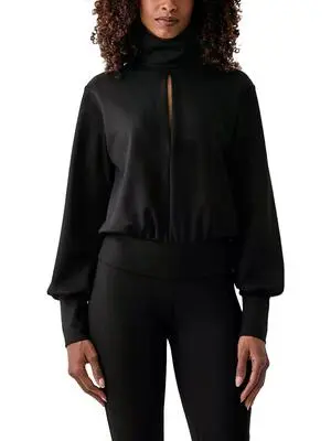PATRIZIA PEPE Cut-out High-neck Top