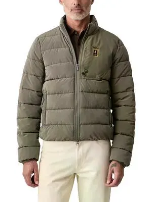 AERONAUTICA MILITARE Logo-patch Padded Jacket - Green