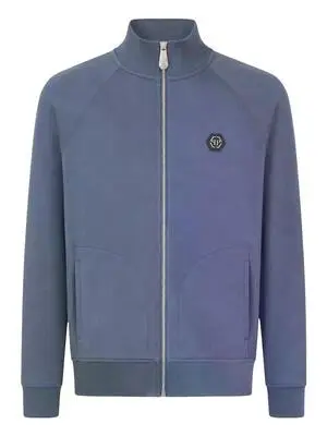 Philipp Plein Tracksuit Jacket Ls Racing Club - Blue