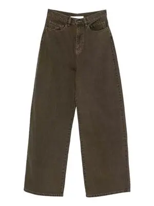 Christian Wijnants Pullos Wide-leg Jeans - Green