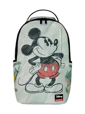 SPRAYGROUND X Mickey Mouse Graphic-print Backpack White