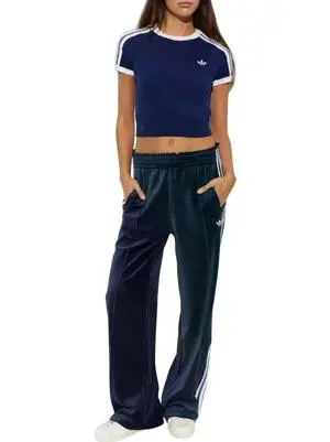 Adidas Blue Track Pants Blue