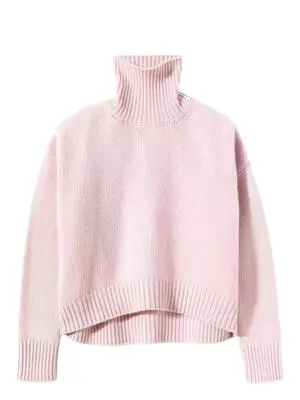 PLAN C Roll-neck Knitted Sweater
