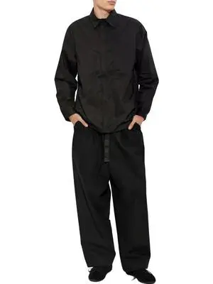 Comme Des Garçons Patch-pocket Shirt - Black