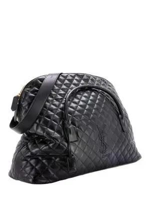 Saint Laurent Es Giant Quilted Leather Travel Bag - Black