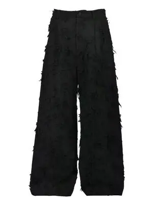 FILTH Boro Jacquard Slacks - Black