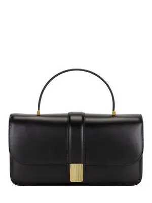 Khaite Blake Top Handle Bag - Black