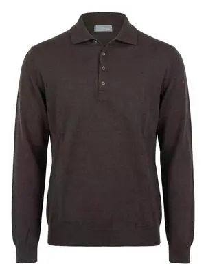 DRUMOHR Merino Wool-knit Sweater - Brown