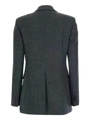 PT TORINO Prince Of Wales Check Blazer - Grey