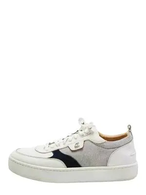CHRISTIAN LOUBOUTIN Happyrui Leather Sneakers - White
