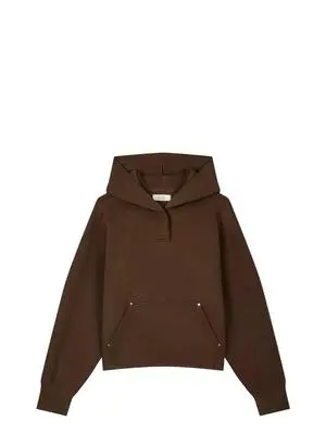 STUDIO TOMBOY Kangaroo-pocket Hoodie - Brown