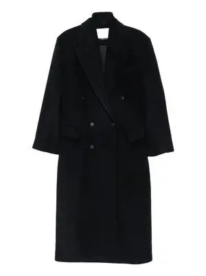 IVY OAK Iocirce Double-breasted Coat - Blue
