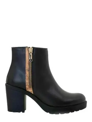 ALVIERO MARTINI 1° CLASSE Geo Classic-print Ankle Boots