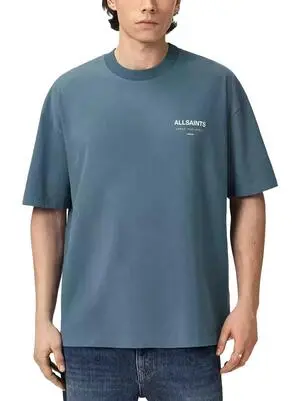 ALLSAINTS Underground Logo-print T-shirt Blue