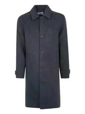 LES DEUX Oversized Single-breasted Coat - Grey