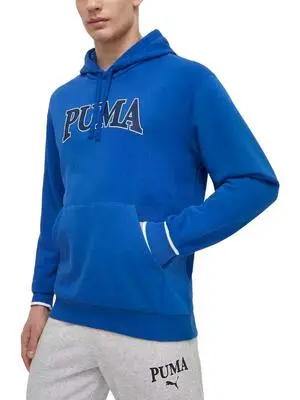 PUMA Squad Logo-print Hoodie - Blue