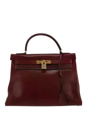 Hermès 1985 32 Kelly Tote Bag Red