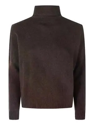 KUJTEN Tila High-neck Sweater Brown