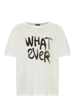 R13 Slogan-print T-shirt