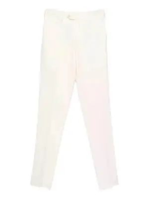 LARDINI Paw Elasticated-waist Trousers - Neutrals
