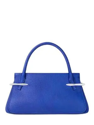 Givenchy Mini Pinch Bag In Leather Blue
