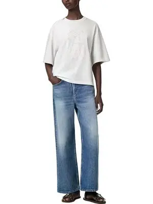 ALLSAINTS Sequin-embellished T-shirt White