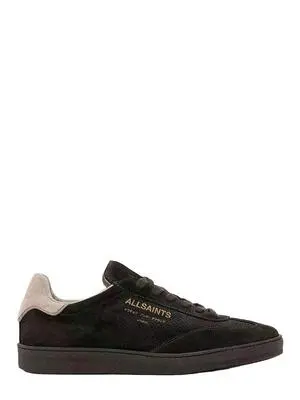 ALLSAINTS Thelma Logo-print Panelled Sneakers - Black