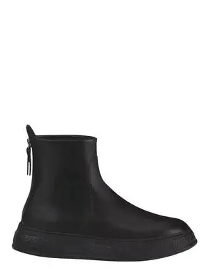 AGL Zip-fastening Platform Ankle Boots
