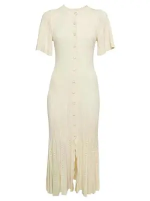 SANDRO Pointelle-design Dress