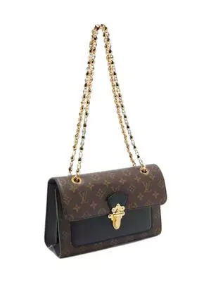 LOUIS VUITTON Victoire Monogram Shoulder Bag - Brown