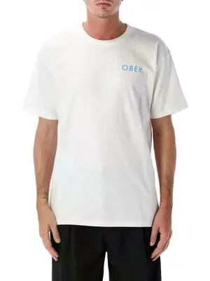 Obey Peace Brick Graphic-print T-shirt - White
