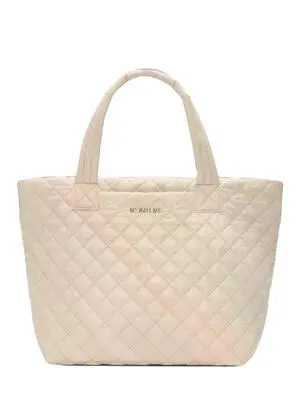 Mz Wallace Small Metro Tote Deluxe Tote Bag - Neutrals