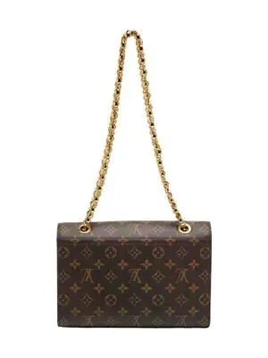 LOUIS VUITTON 2016 Victoire Monogram Shoulder Bag - Brown