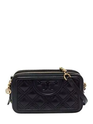 TORY BURCH Minin Fleming Double-zip Shoulder Bag