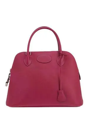Hermès 2011 30 Bolide Leather Tote Bag Pink