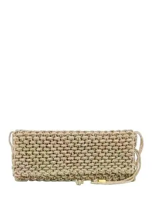 HIBOURAMA Aurora Crystal-embellished Shoulder Bag - Gold