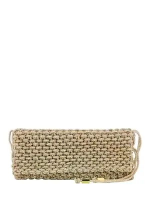 HIBOURAMA Aurora Crystal-embellished Shoulder Bag - Gold