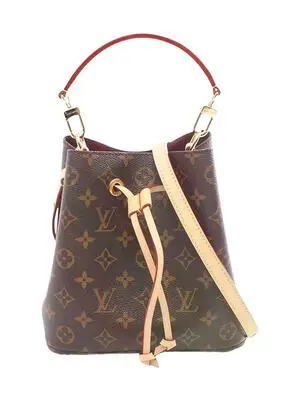 LOUIS VUITTON 2000-2026 Monogram Neonoe Bb Bucket Bag - Brown