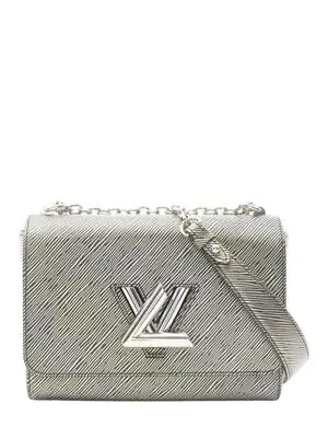LOUIS VUITTON 2017 Metallic Epi Twist Mm Crossbody Bag - Silver