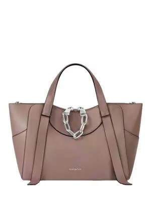 Givenchy Small The Snatch Bag In Grained Leather - Brown