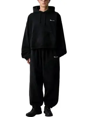 Vetements Athletic Logo-embroidered Track Pants - Black