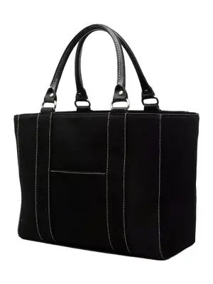 Burberry 2000-2017 Canvas Tote Bag - Black