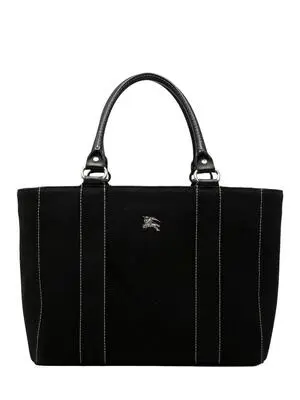 Burberry 2000-2017 Canvas Tote Bag - Black