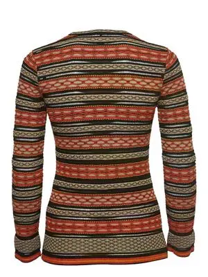Missoni Patterned-intarsia Sweater - Neutrals